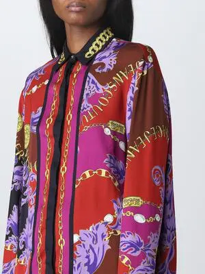 Versace Printed Viscose Shirt