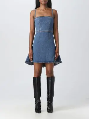 Alexander McQueen Denim Dress