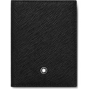 Montblanc Sartorial Leather Bifold Card Holder - Black