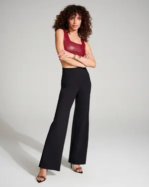 Commando Neoprene Wide Leg Trousers