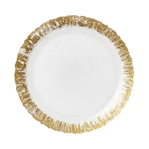 VIETRI Rufolo Glass Salad Plate