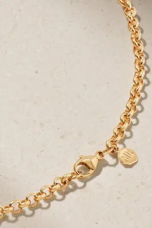 MARLO LAZ 4.0 Rolo 14-karat Necklace