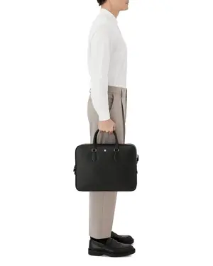 Montblanc Sartorial Leather Document Case - Black