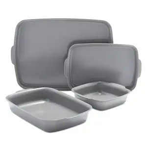 GREENPAN 4 Piece Nonstick Ceramic Ovenware Set