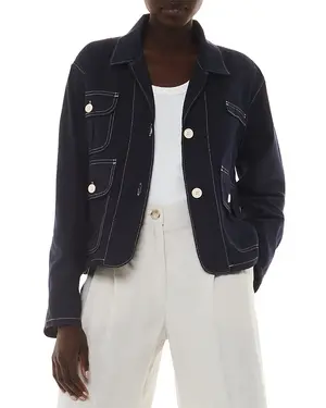Whistles Cassie Cargo Pocket Jacket