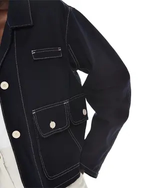 Whistles Cassie Cargo Pocket Jacket
