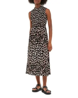 Whistles Animal Print Day Dresses