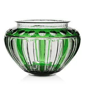 WILLIAM YEOWARD CRYSTAL Emerald Centerpiece Bowl - Green