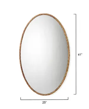 JAMIE YOUNG CO. Sparrow Braided Oval Mirror