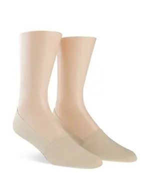 Calvin Klein No Show Liner Socks - Camel
