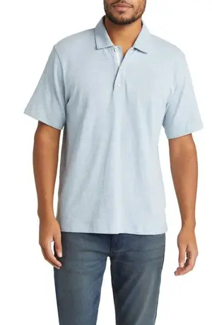 Rag & Bone Classic Flame Polo Desert Blue
