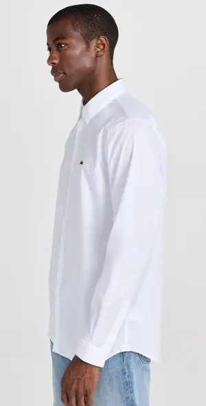 Lacoste Slim Fit Stretch Cotton Poplin Shirt