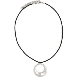 PETIT MOMENTS Infinity Pendant Choker Necklace