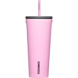 CORKCICLE 24-ounce Insulated Cup With Straw - Sun-soaked Pink