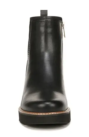 Naturalizer Darry Water Repellent Bootie - Black Leather