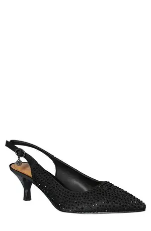 J. Reneé Ferryanne Slingback Pumps - Black