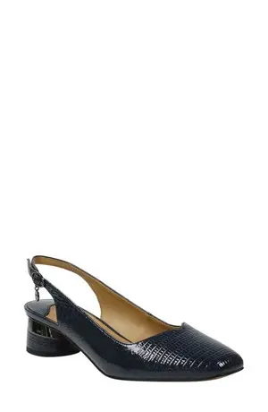 J. Reneé Taveta Slingback Pumps - Navy