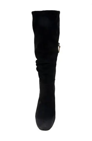 Gentle Souls By Kenneth Cole Iman Slouch Boots - Black Suede