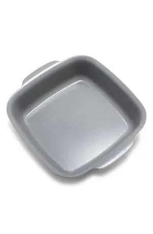 GREENPAN Premiere Ovenware Nonstick Ceramic 8-inch Square Baker Grey Tones