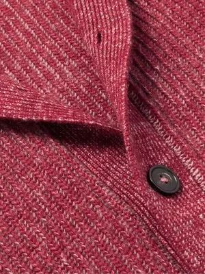 Loro Piana Sey Ribbed Cashmere And Silk-blend Cardigan