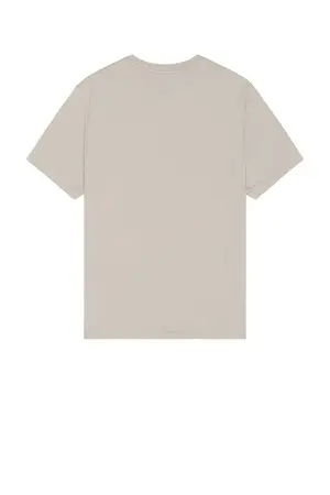 FRAME Duo Fold Tee In Black - Cloud Grey
