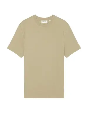 FRAME Frame Duo Fold Tee In Grey Dusty Sage