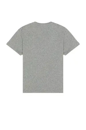 FRAME Duo Fold Tee In Grey - Heather Grey