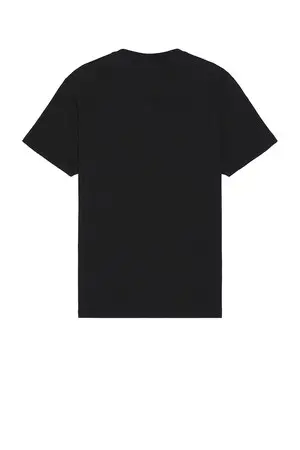 FRAME Duo Fold Tee In Black - Noir