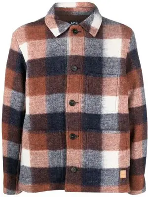 A.p.c. Veste Emile Clothing - Iah Dark Blue