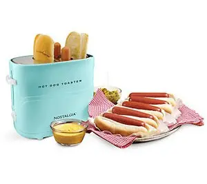 NOSTALGIA Classic Pop-up Hot Dog & Bun Toaster