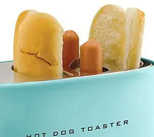 NOSTALGIA Classic Pop-up Hot Dog & Bun Toaster