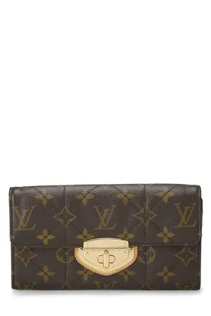 LOUIS VUITTON Monogram Canvas Etoile Sarah Wallet - Brown