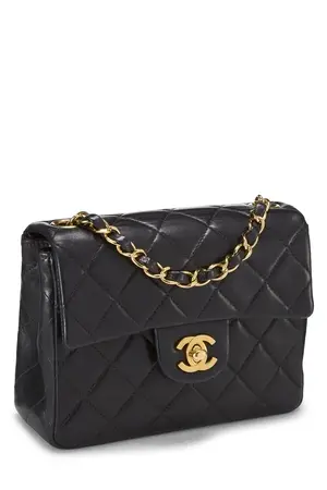 Chanel Quilted Lambskin Half Flap