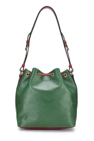 LOUIS VUITTON Red & Epi Noè Petite