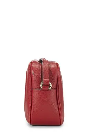 Gucci Grained Leather Soho Disco Bag - Red