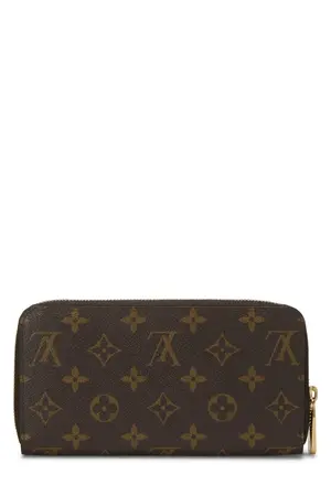 LOUIS VUITTON Monogram Canvas Zippy Continental - Brown