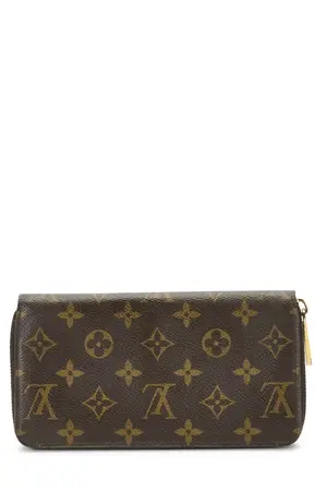 LOUIS VUITTON Monogram Canvas Zippy Continental - Brown