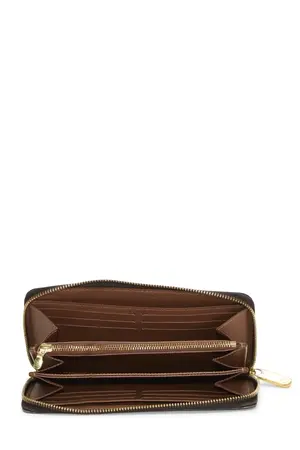LOUIS VUITTON Monogram Canvas Zippy Continental - Brown