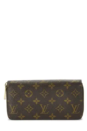 LOUIS VUITTON Monogram Canvas Zippy Continental - Red