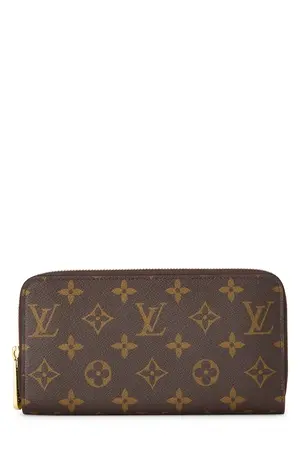 LOUIS VUITTON Monogram Canvas Zippy Continental Yellow