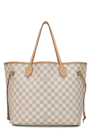 LOUIS VUITTON Damier Azur Nm - White