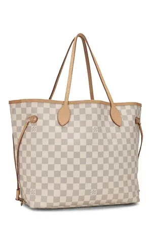 LOUIS VUITTON Damier Azur Nm - White