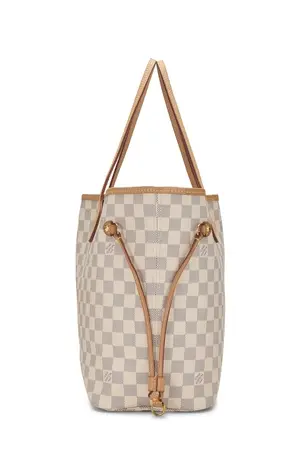 LOUIS VUITTON Damier Azur Nm - White