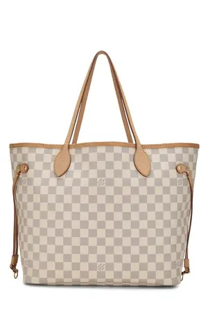LOUIS VUITTON Damier Azur Nm - White