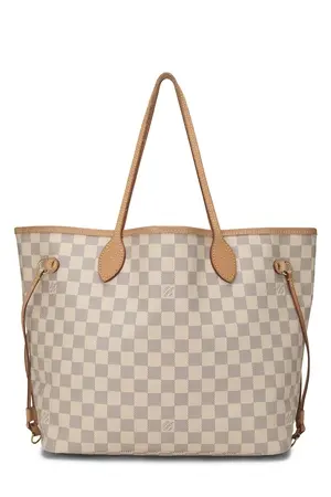 LOUIS VUITTON Damier Azur Nm - White