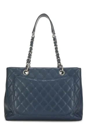 Chanel Quilted Caviar Grand Shopping Tote