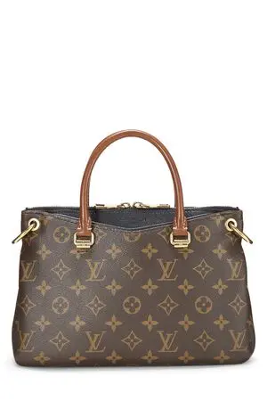 LOUIS VUITTON Louis Vuitton Pallas BB NM Monogram Canvas Bag Beige