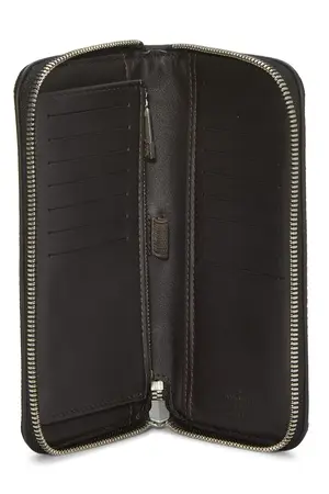 LOUIS VUITTON Damier Geant Zippy - Black