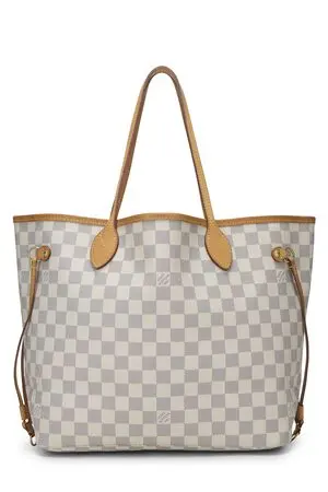 LOUIS VUITTON Louis Vuitton Damier Azur Neverfull MM