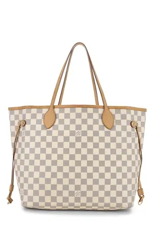LOUIS VUITTON Damier Azur - White